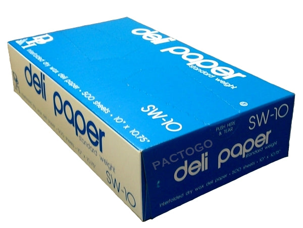 Durable 10" x 10.75" Waxed Paper Sheets 500 Sheets/PK – Foil-Pans.com