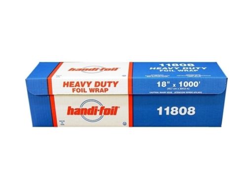 Handi-Foil 18" x 1000' Heavy Duty Aluminum Foil Wrap – Foil-Pans.com