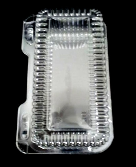 Duralock 9" x 5" x 3" Hoagie / Strudel Clear Hinged Container 250/CS ...